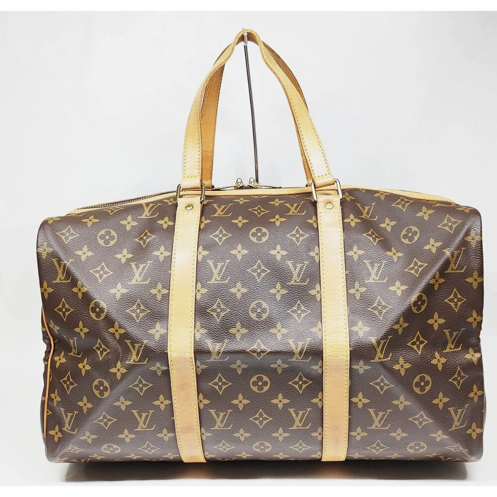 Louis Vuitton Lv Boston Bag Sac Souple 45 Brown Monog… - Gem